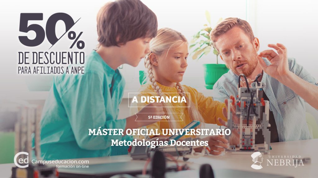 Máster Oficial en Metodologías Docentes - Campuseducacion.com